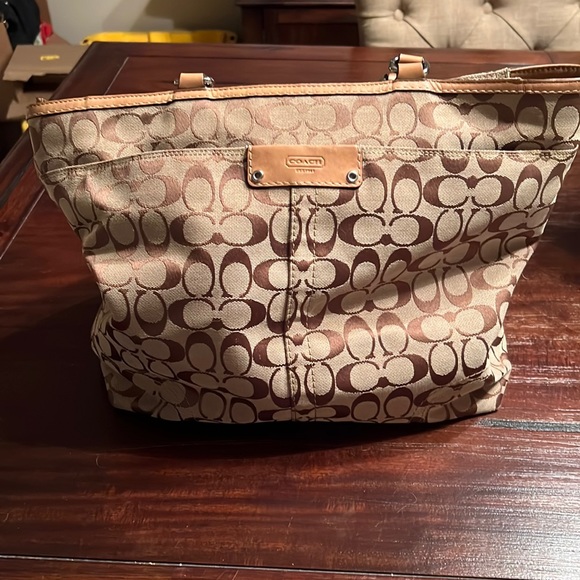 Coach | Bags | Vintage Coach Tote With Zippered Closure | Poshmark